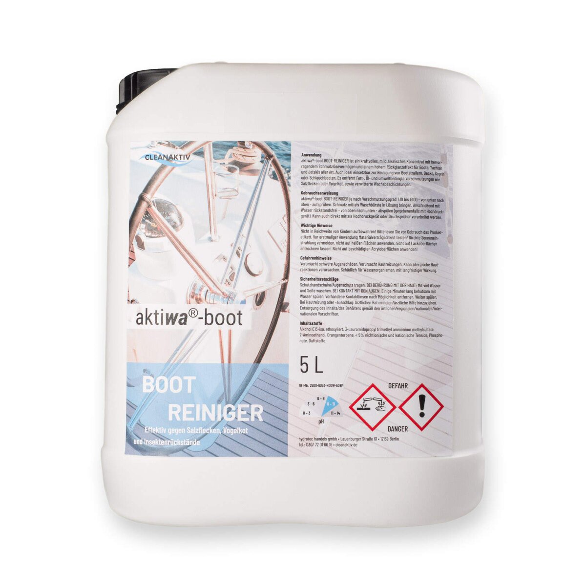 BOOT-YACHT-REINIGER | Kraftvoll gegen Schmutz, 35,90